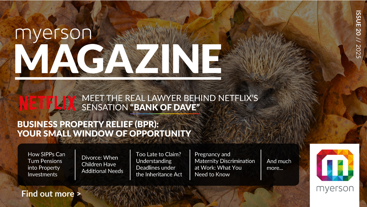 Myerson Magazine Autumn 2025 Issue